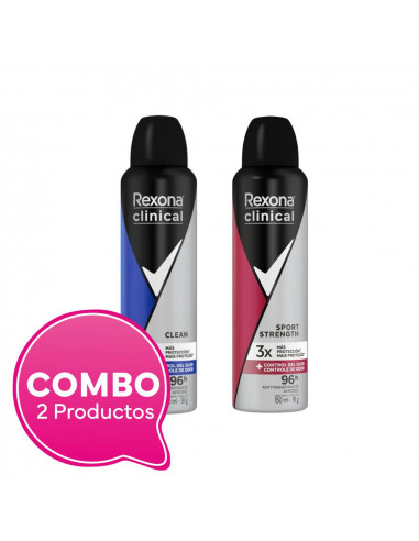 REXONA CLINICAL COMBO MEN en Farmacias Lider